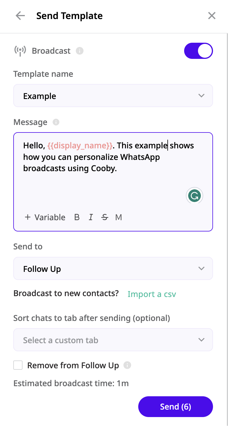 How to Create a WhatsApp Broadcast List: A Step-by-Step Guide | Cooby